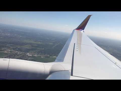 Southwest San Diego To Chicago Midway, Bumpy Approach, rough landing.