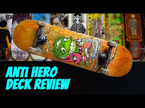 Perfect Hybrid Deck! Anti Hero Skateboard Review & Wear Test