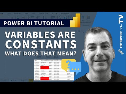 What Does "Variables Are Constants" Really Mean?
