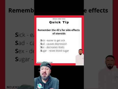 Nursing Mnemonic for Steroid Side Effects with Dr. Zeeshan Hoodbhoy
