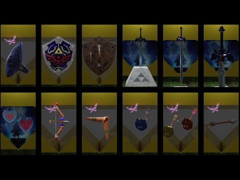 Animation - Zelda Game itens - Show - GameDev.tv
