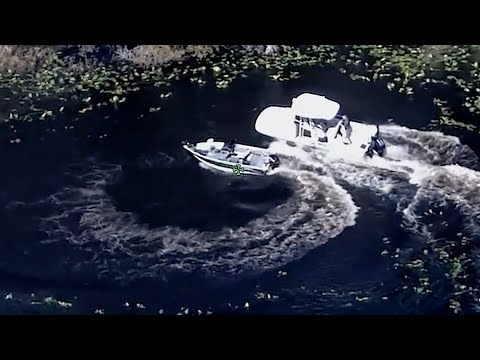 Marine Officers Rescue Out-Of-Control Boat After A Medical Emergency ...