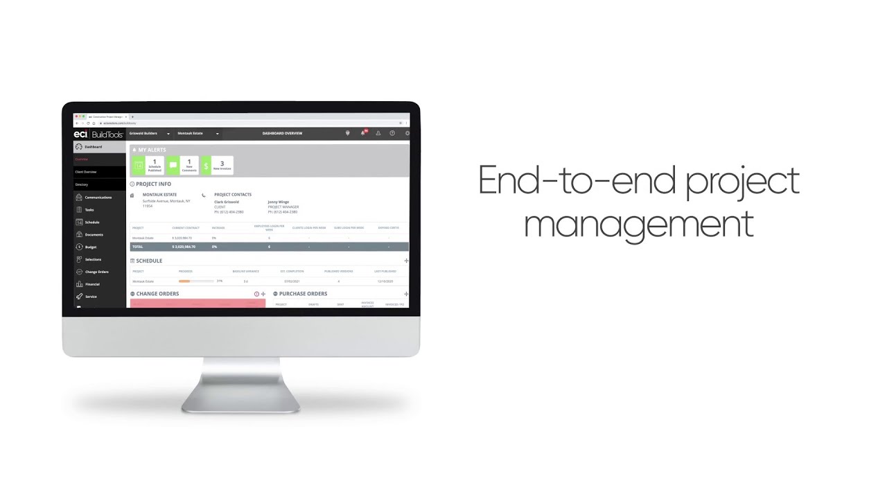 BuildTools: End-to-End Project Management for Custom Builders & Remodelers