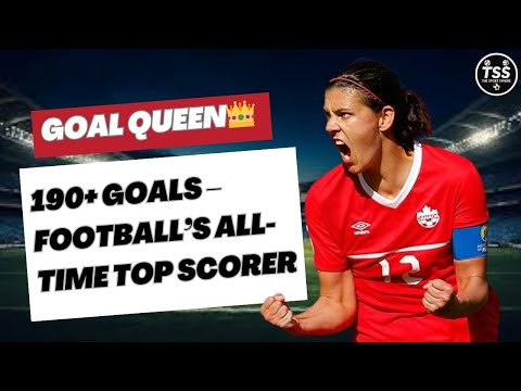 Christine Sinclair: The Greatest Goal Scorer in Football History | The Sport Sphere