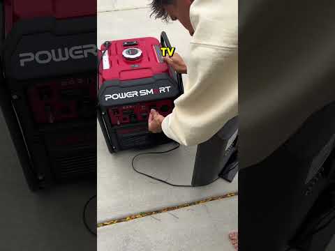 PowerSmart 4450W Open Frame Inverter Generator CO Alert MB5040C #generator #outdoors #powersmart