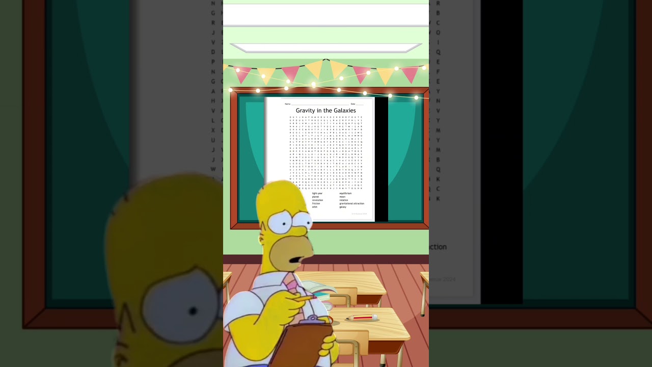 #middleschool #worksheet  #gravity #space #galaxies #scienceteacher #drbscience