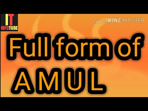 Full form of Amul | Amul full form | Full form of amul company