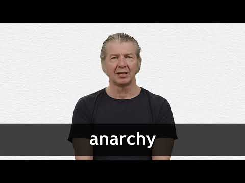 ANARCHY definition in American English | Collins English Dictionary