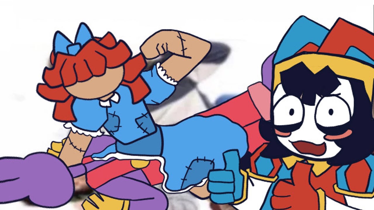 Ragatha MURDERS JAX?! (The Amazing Digital Circus Comic Dub)