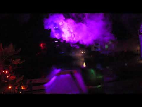 Tweetsie Ghost Train Rolling Into The Station In The Rain 2015