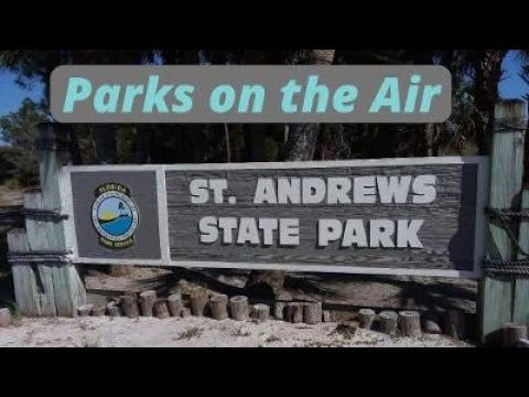 St. Andrews St. Park / POTA By the Saltwater.