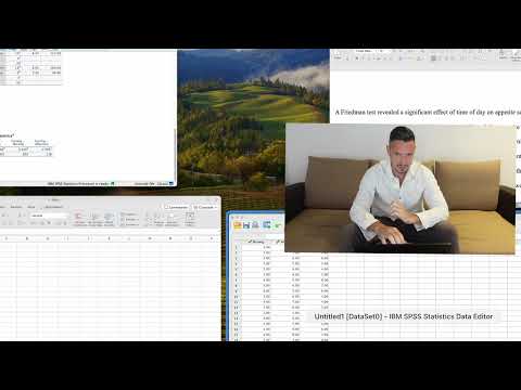 Friedman Test on SPSS (Version 29) + Follow-Up Tests + Example Results Section