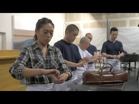 The Art of Sushi Making in TOKYO FISH STORY at TheatreWorks Silicon Valley