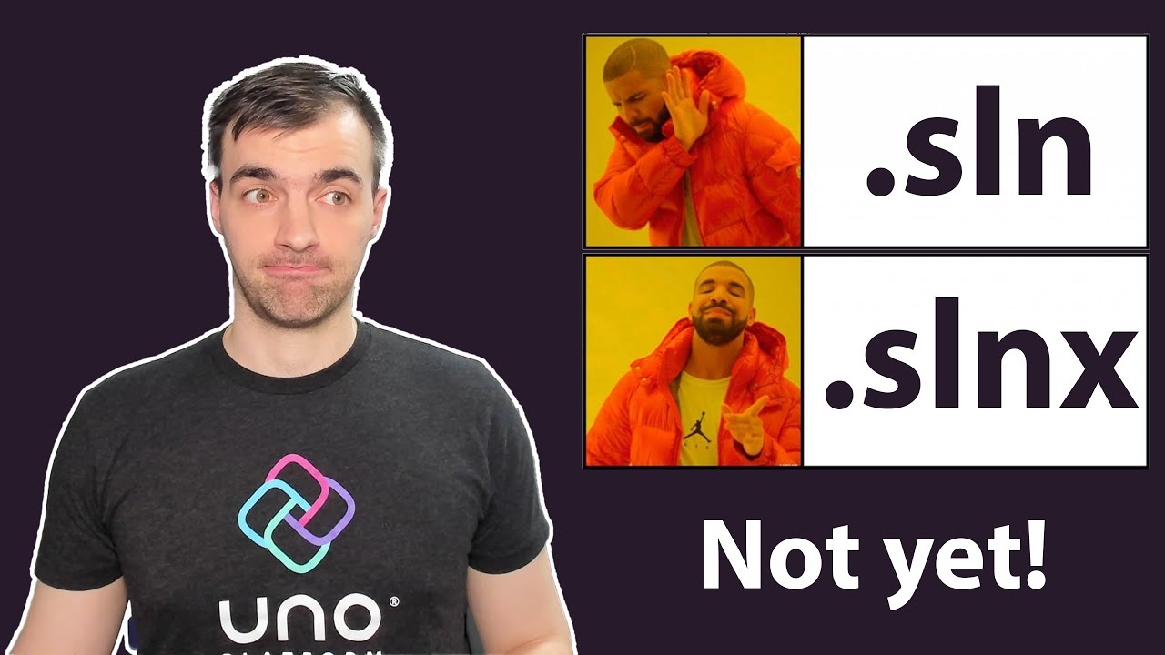 Do NOT update your Visual Studio solutions to .slnx... yet
