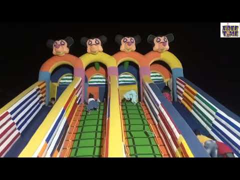 Mickey Mouse big air balloon for kids jump //BOLANGIR //FREE TIME