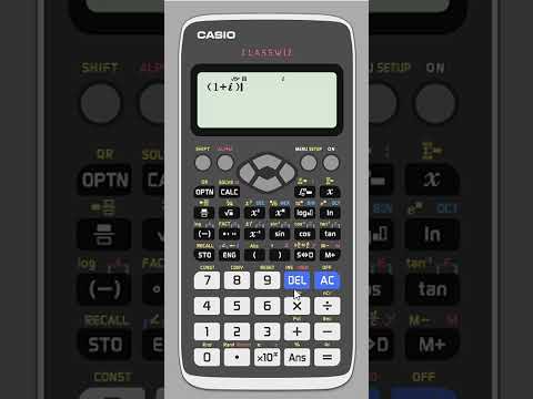 Calculator Technique - Adding Complex Numbers