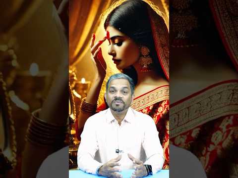 Why Do Hindus Wear a Red Dot (Bindi) on Their Forehead? 🔴#shorts #bindi #hinduculture