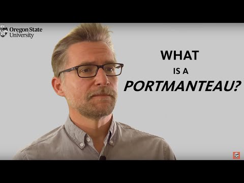 "What is a Portmanteau?": A Literary Guide for English Students and Teachers