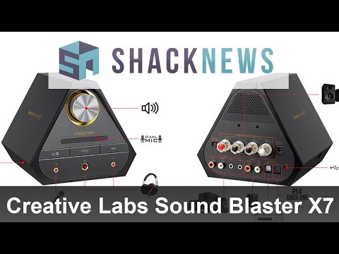 Creative Labs Sound Blaster X7 Preview