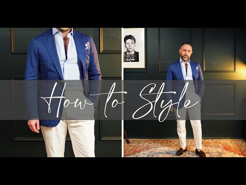 How to Style White Trousers | Men's Summer Edition