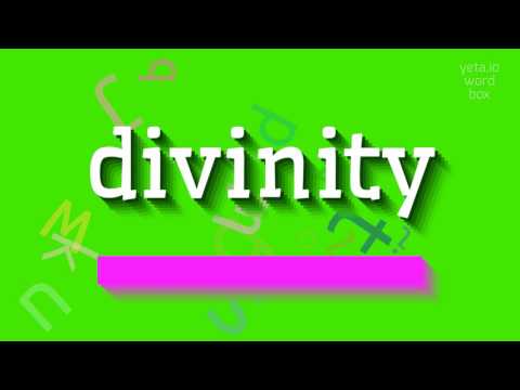 How to say "divinity"! (High Quality Voices)