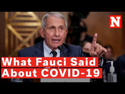 What Has Dr. Fauci Said To Congress About COVID-19?