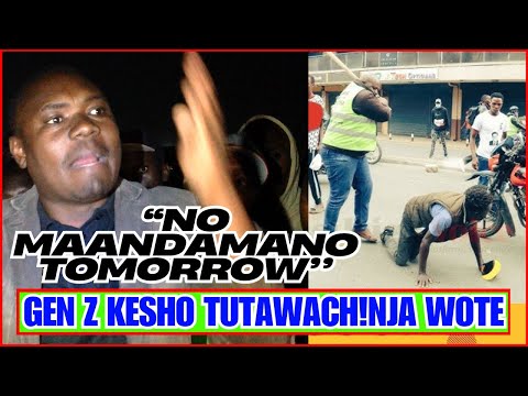 Goon Z has Declared WAR on Gen Z! 'Kesho Tutawanyorosha Vibaya Sana!'