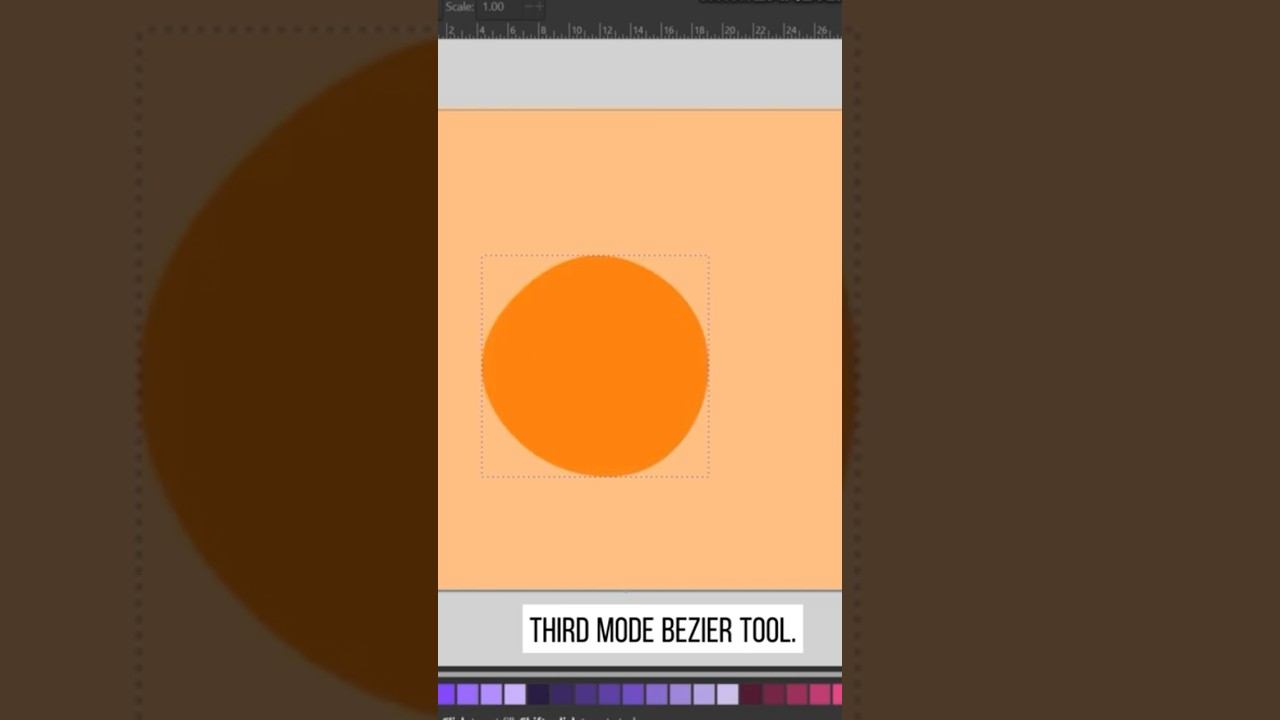 Creating solid vector shapes in Inkscape with a mouse.