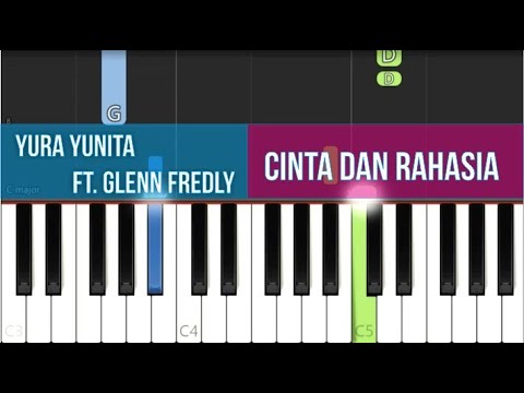 Yura Yunita ft. Glenn Fredly - Cinta dan Rahasia (EASY Piano Tutorial)