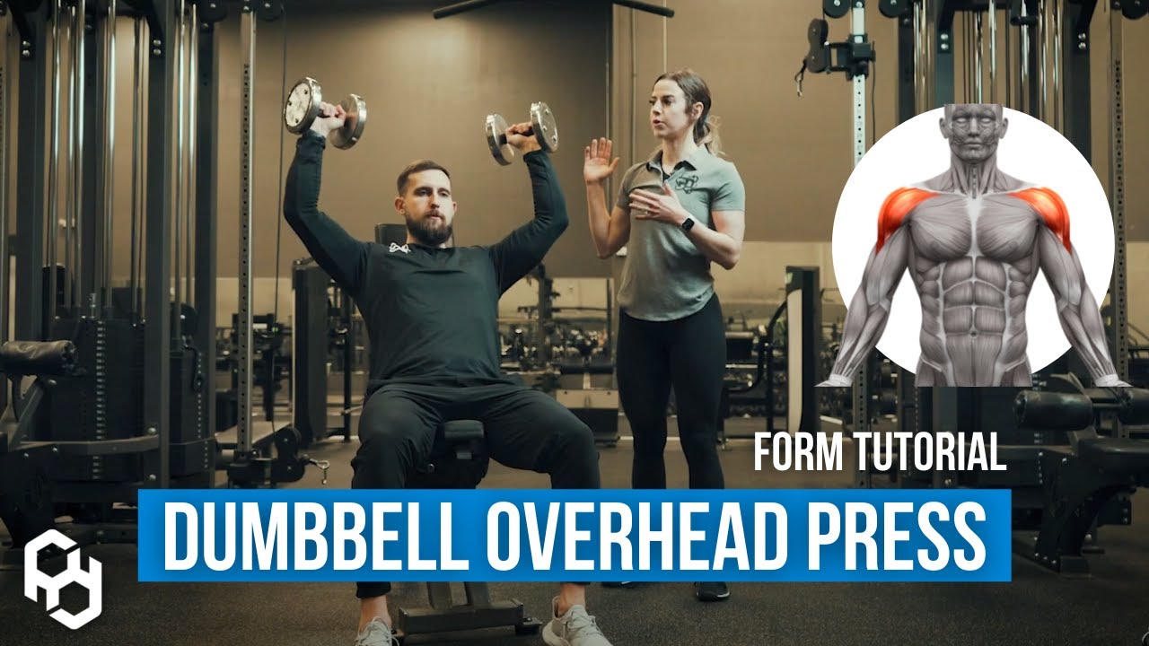 How To: Dumbbell Overhead Press for Bigger Shoulders