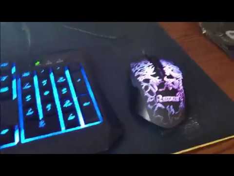 (Episode 2222) Amazon Prime Unboxing: RECCAZR MC500 Gaming Keyboard LED Mouse and Mouse pad @amazon