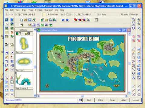 Part J2: Overland Mapping with Campaign Cartographer - Text