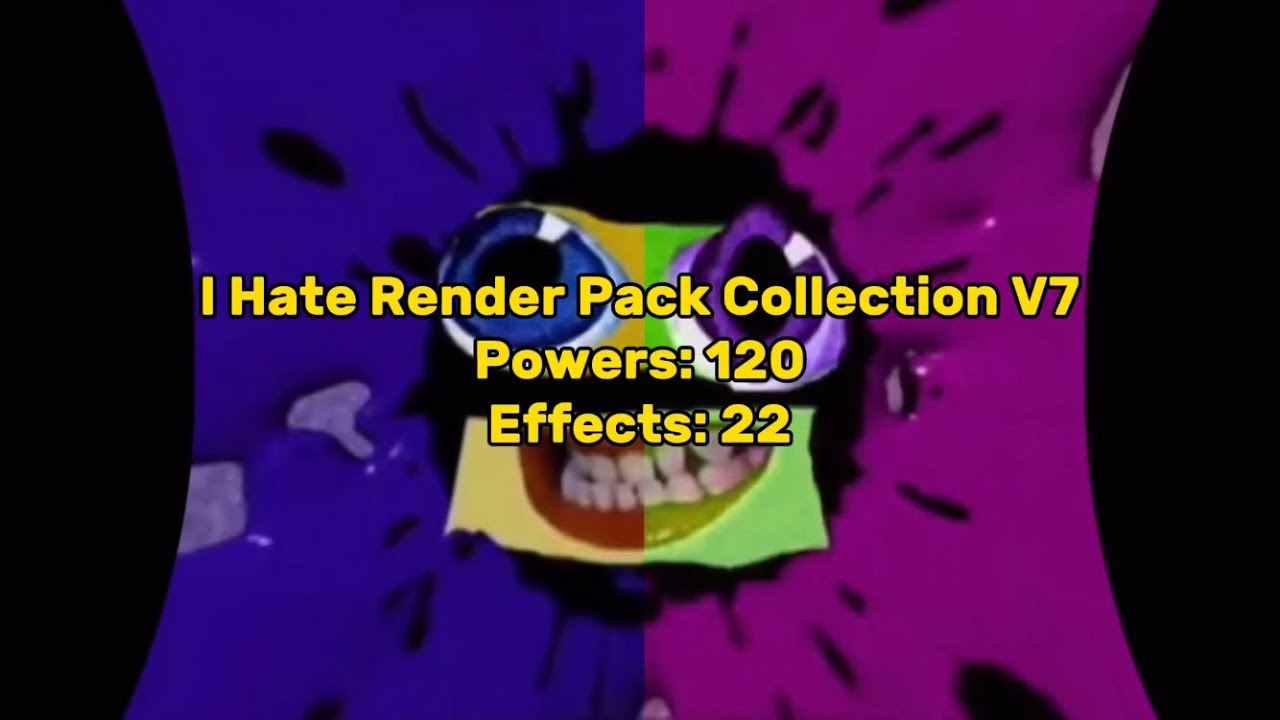 I Hate Render Pack Collection 120 Powers More!!!!! (V7)