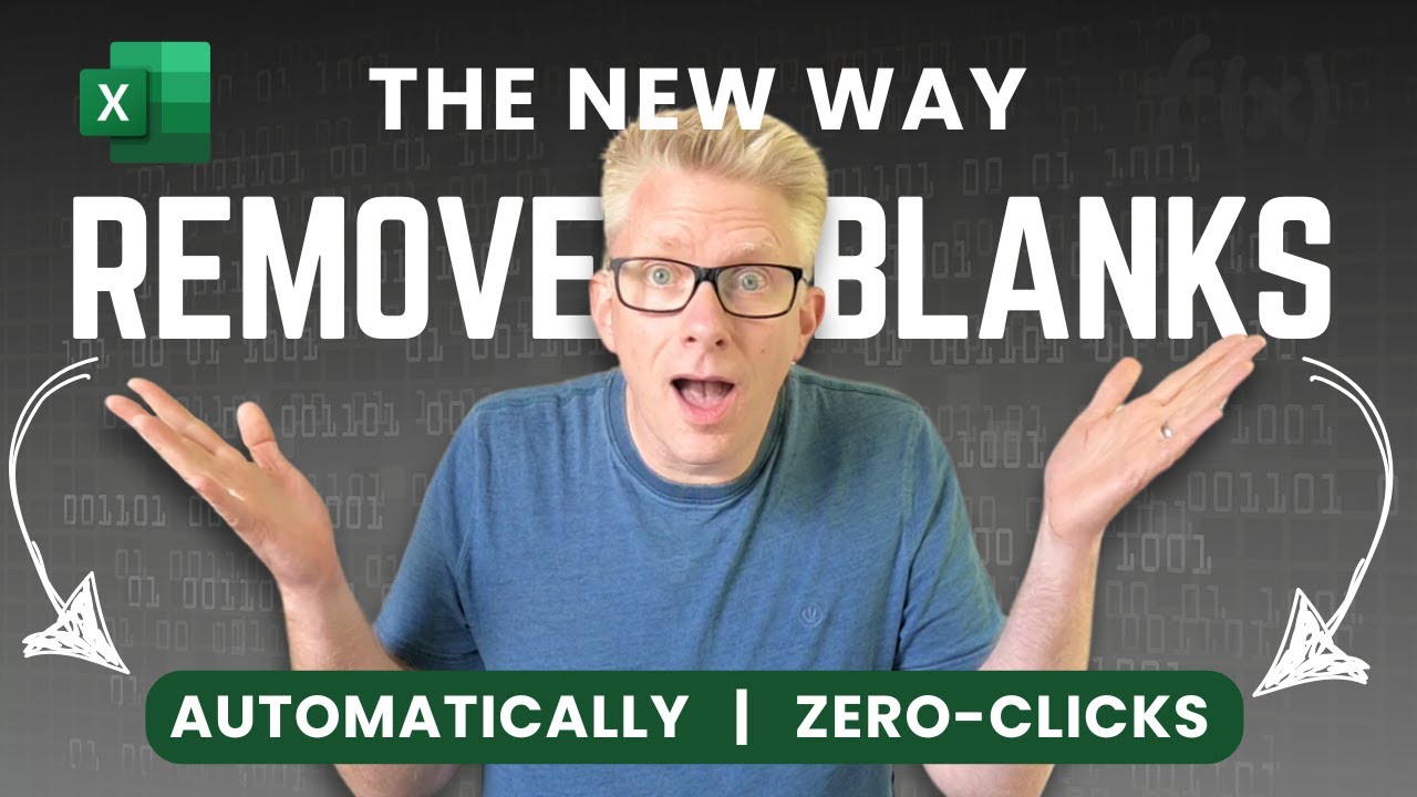 The NEW way to remove blank rows in Excel