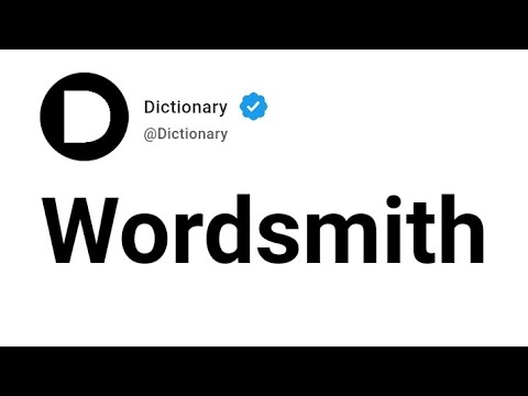 Wordsmith Meaning In English