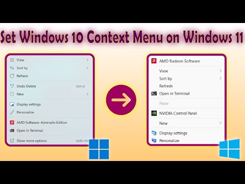 Get Windows 10 Context Menu on Windows 11 (EASY FIX!)