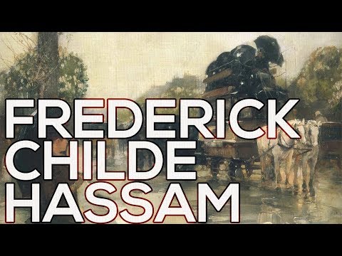 Frederick Childe Hassam: A collection of 645 paintings (HD)