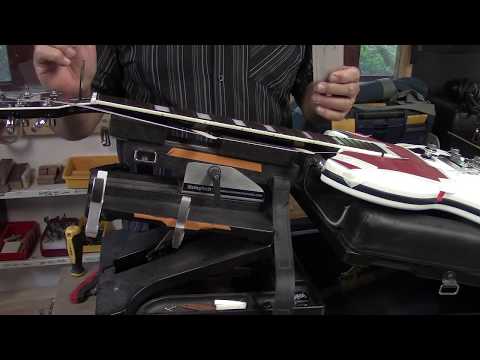 Eastwood Airline Guitar Fret Correction @StringTech Workstations