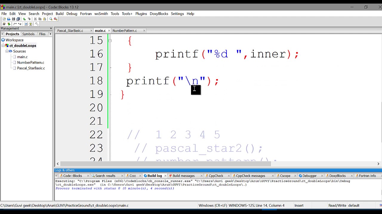 Nested Loop Examples eng