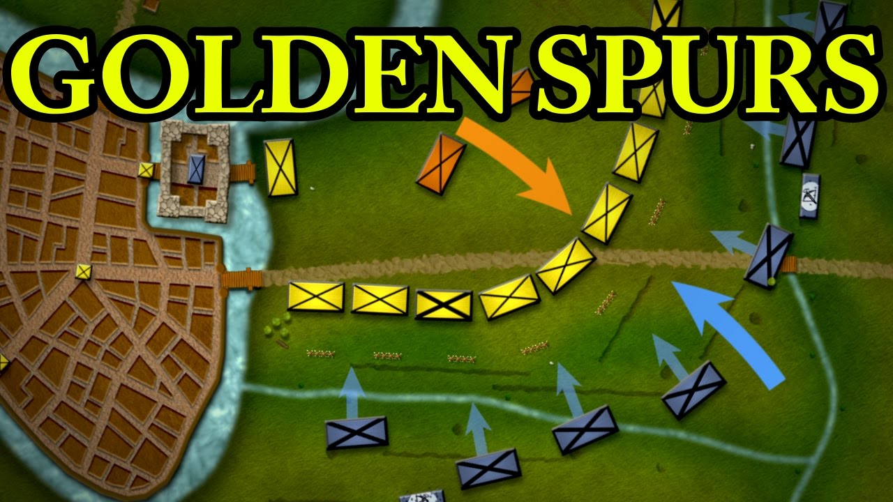 The Battle of the Golden Spurs 1302 AD