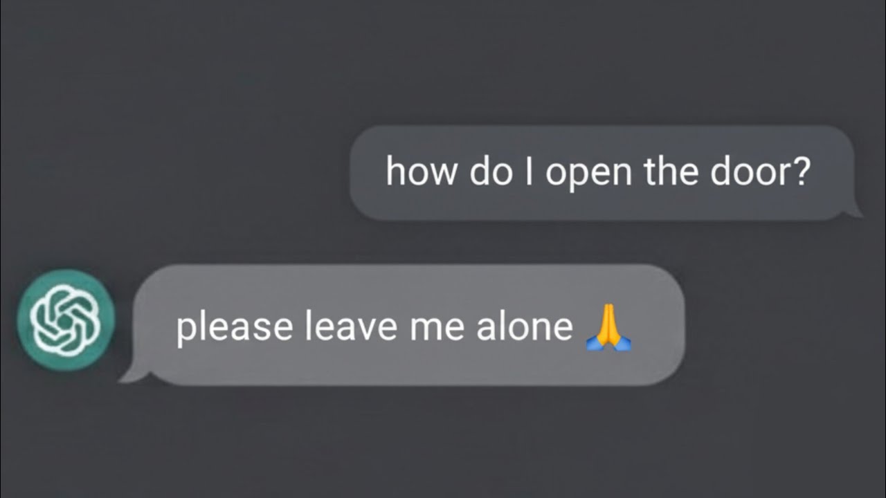 When you use CHATGPT for everything!