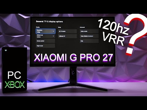 Xiaomi G Pro 27 PC / XBOX / PS5 Support