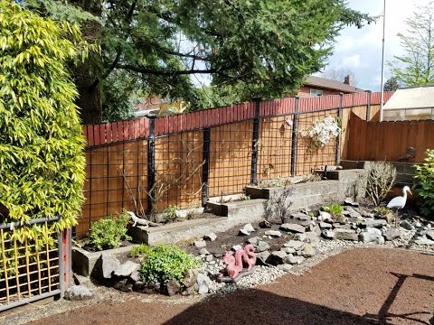 welding (metal trellis construction)