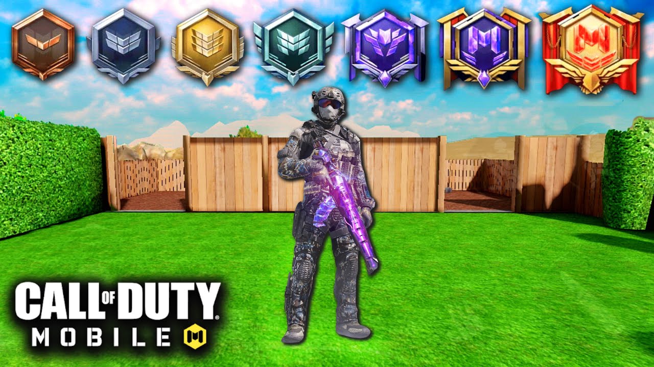 FIRST TIME going ROOKIE to LEGENDARY RANK in COD MOBILE MULTIPLAYER