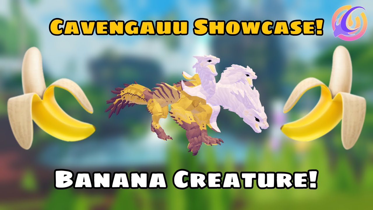 Cavengauu Showcase! Banana Creature! | Creatures of Sonaria