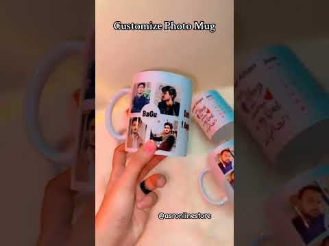 Customized Printed 🍺 mug Customize with photos, text & more