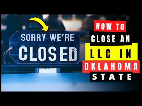 How to Dissolve, Close or Terminate an LLC Business in Oklahoma (2025) Articles of Dissolution