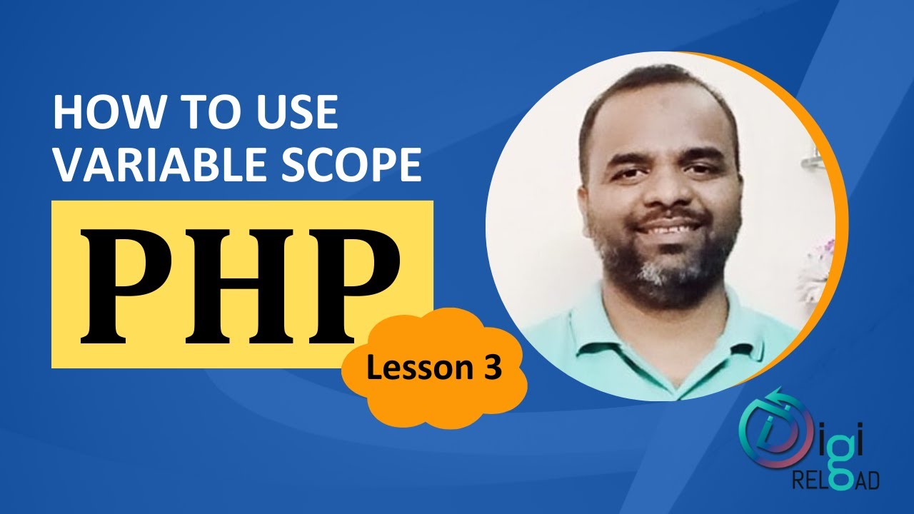 How to use Variable Scope in PHP | PHP Lesson 3 | PHP Tutorial For Beginners in Hindi