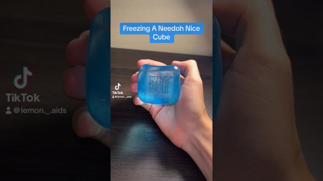 Freezing The Needoh Nice Cube