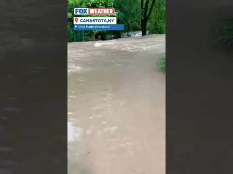 Flash Flooding In Central New York